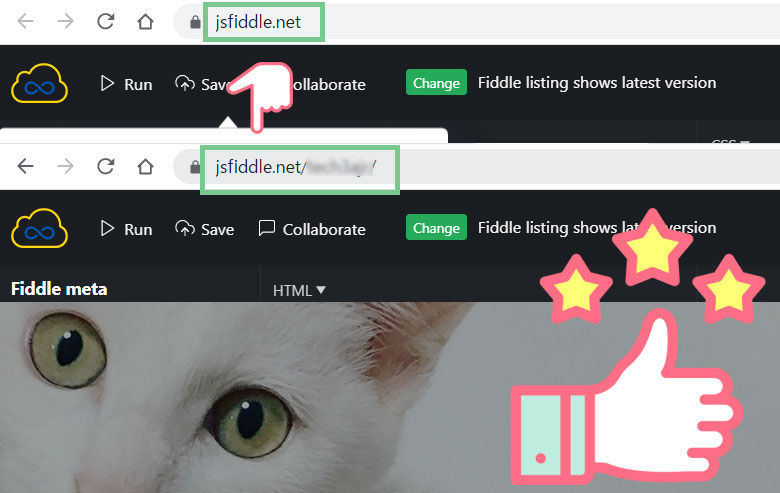 [Tips]すぐに試せる！html・cssのオンラインコードエディタ「JSFiddle」 – サクッとWEBサイト作り「SAKUWEB（さくうぇぶ）」